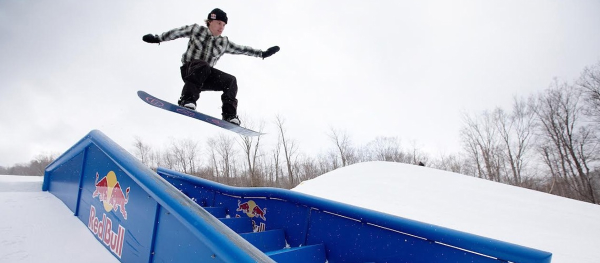 End Of Season Snowboard Highlight - Red Bull Rail Yard Premiere In ...